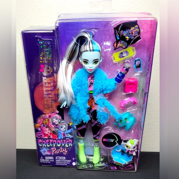 monster high | Toys | Monster High Creepover Party Frankie Stein Doll ...